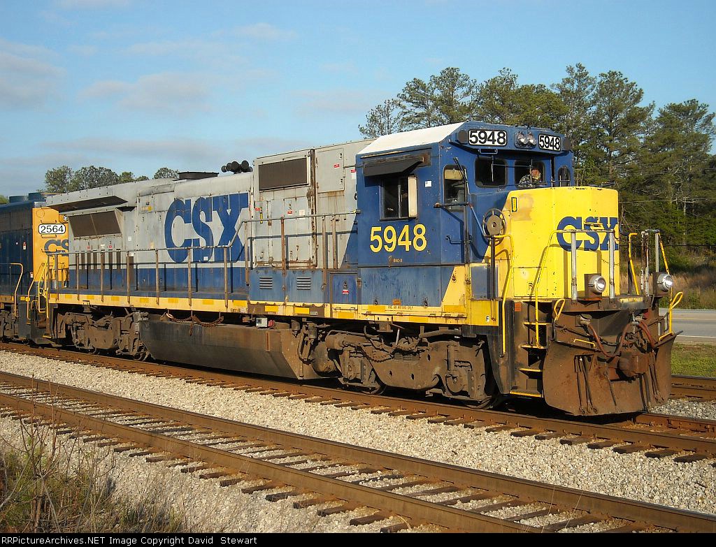 CSX B40-8 5948
